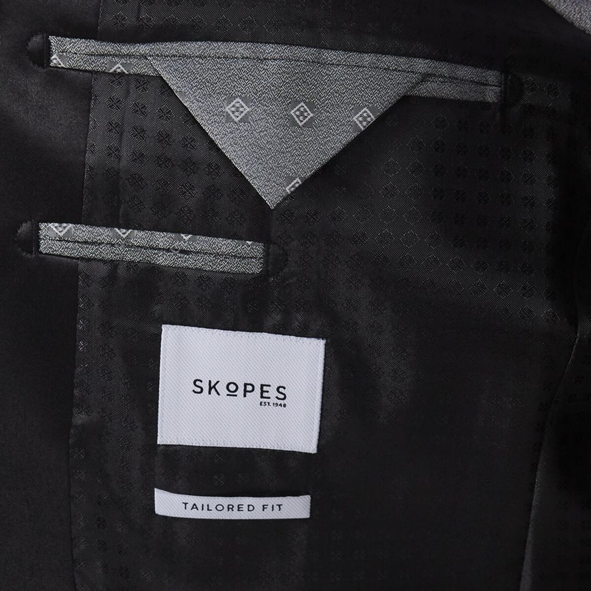 Skopes Newman MM1791 Navy Check Dinner Suit Tuxedo Jacket – Baks Menswear